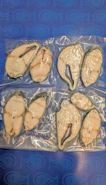 Frozen Wild Black Cod (Sablefish) Steak (5lb) | eatfish.ca